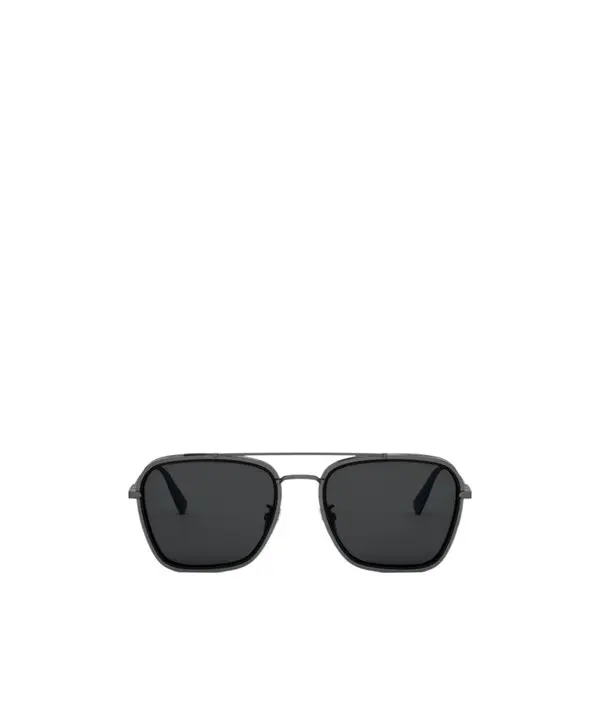BVLGARI Square Frame Sunglasses - Black