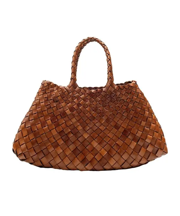 Dragon Diffusion Santa Croce Small Tote Bag - Tan