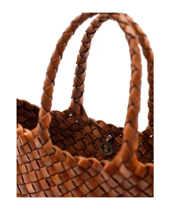 Dragon Diffusion Santa Croce Small Tote Bag - Tan