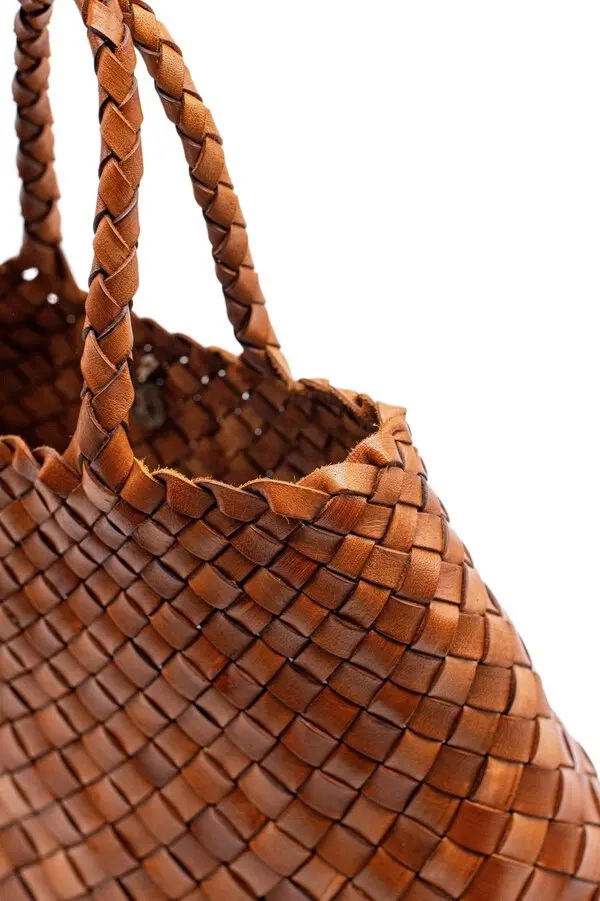 Dragon Diffusion Santa Croce Small Tote Bag - Tan