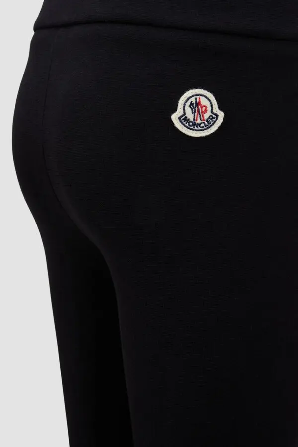 Moncler Logo-patch Jersey Leggings