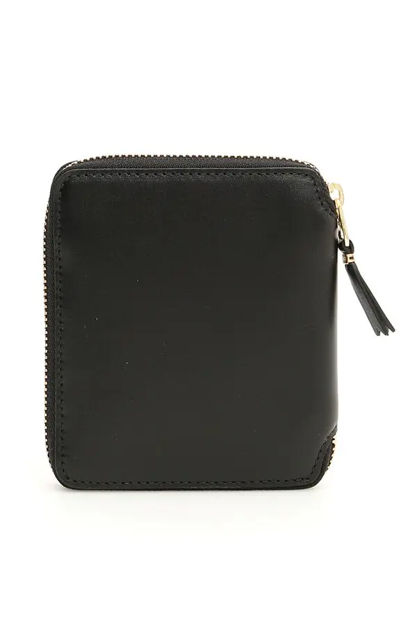 Comme Des Garçons Zip-around Leather Wallet - Black