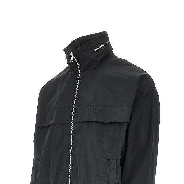 Ami De Coeur Zipped Jacket - Black