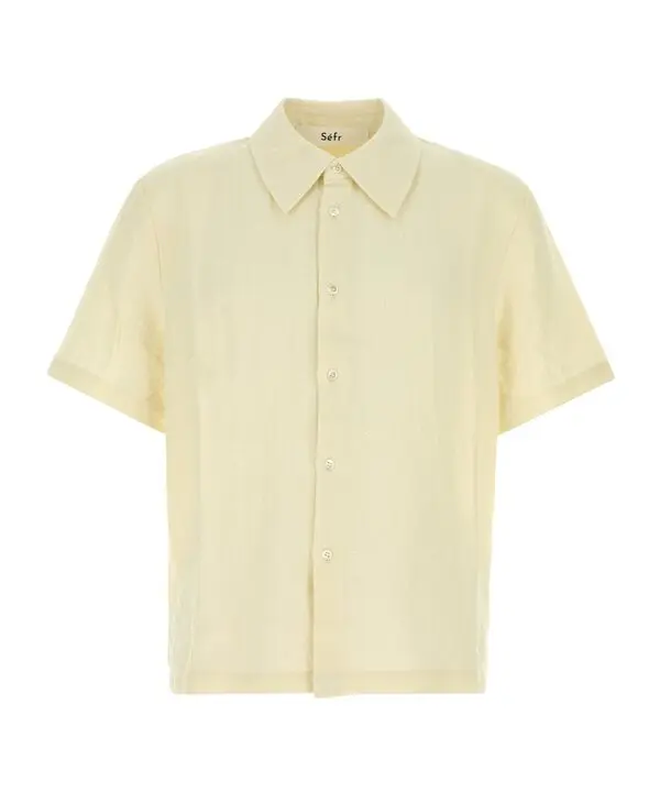 Séfr Dayot Short-sleeve Shirt - Nude