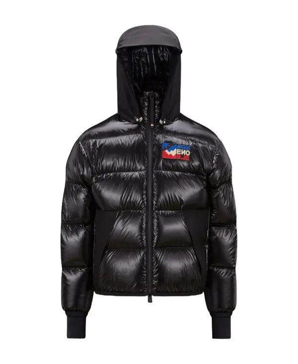 Moncler Grenoble Logo Patch Padded Down Jacket