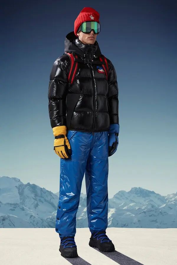 Moncler Grenoble Logo Patch Padded Down Jacket