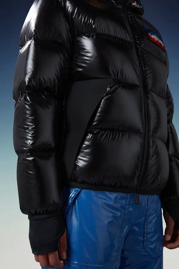 Moncler Grenoble Logo Patch Padded Down Jacket