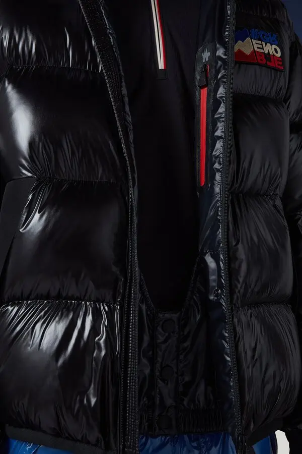 Moncler Grenoble Logo Patch Padded Down Jacket
