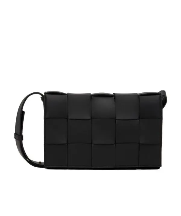 Bottega Veneta Cassette Shoulder Bag - Black