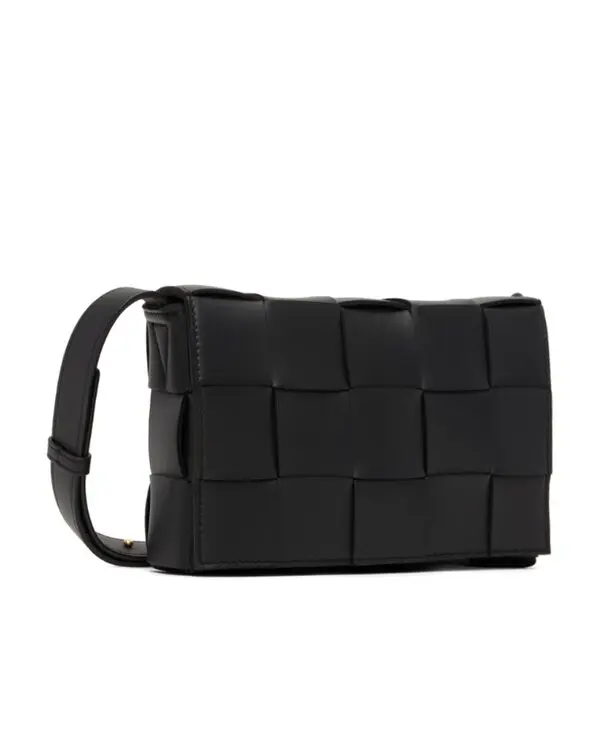 Bottega Veneta Cassette Shoulder Bag - Black