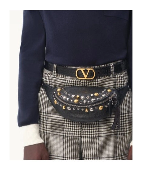 Valentino Garavani Button Detailed Long-sleeved Polo Shirt