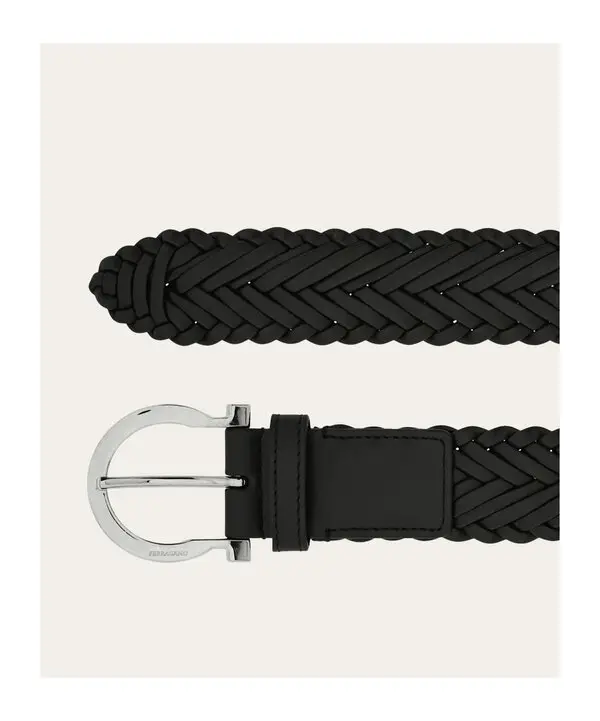 FERRAGAMO Gancini Belt - Black