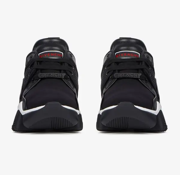 Givenchy Jaw Chunky Low-top Sneakers - Black