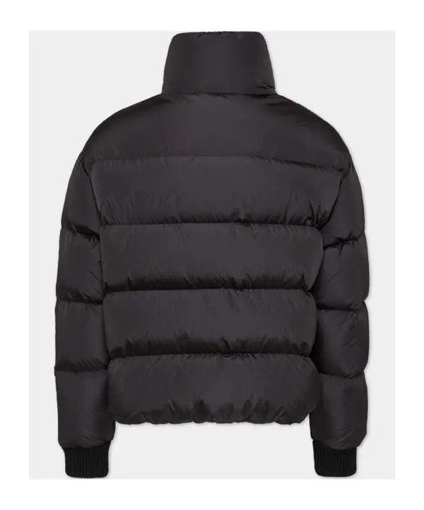 Dsquared2 High-neck Quilted Puffer Jacket With Zippered Details