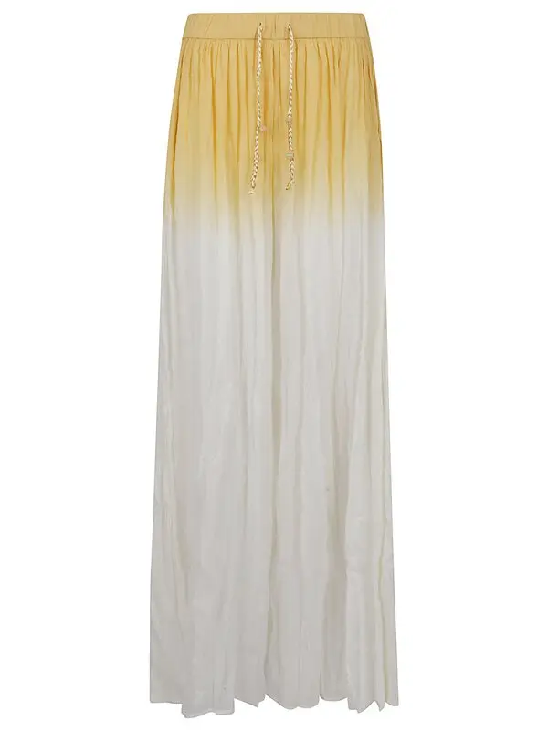 Pinko Ombre Effect Palazzo Trousers - Gray