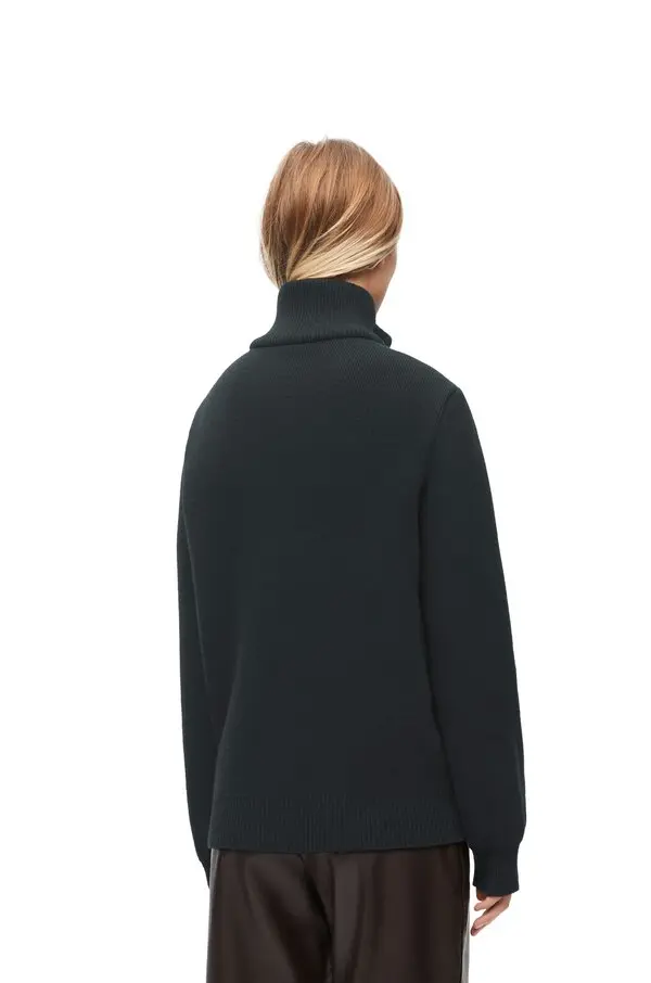 Loewe Shearling And Wool Zip-up Jacket