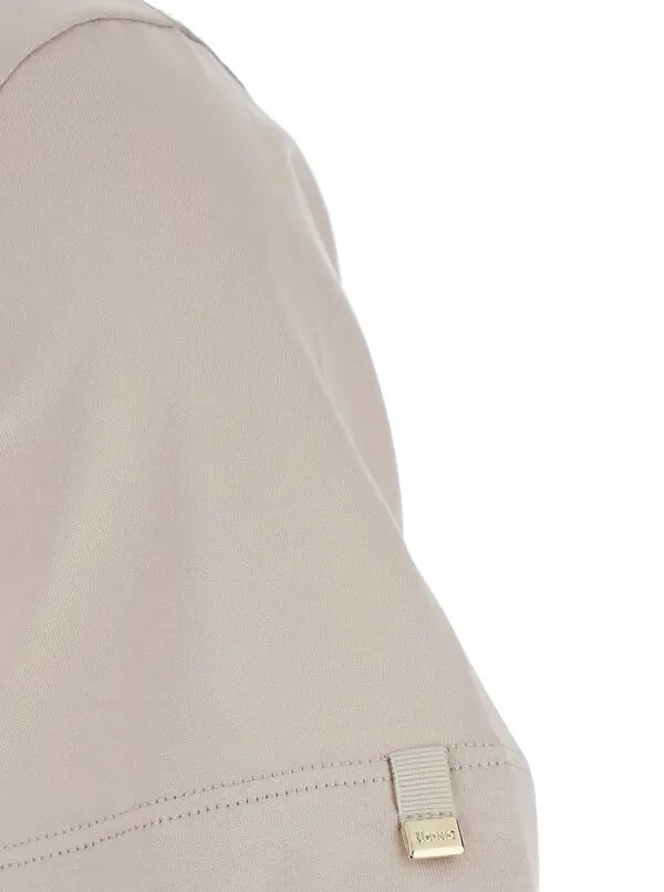 Herno Contrast Panel T-shirt - Nude