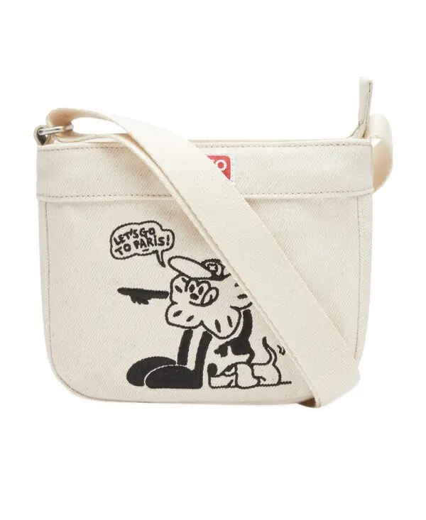 Kenzo Small Boke Boy Tote - White