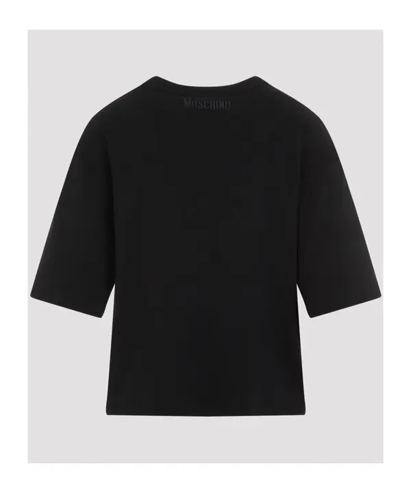Moschino Peace & Pearls Embellished T-shirt