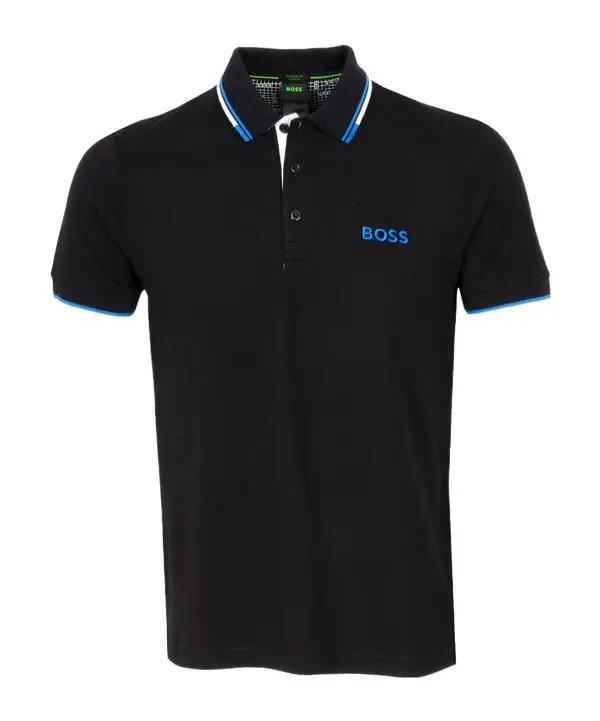 Hugo Boss Logo Embroidered Short-sleeved Polo Shirt