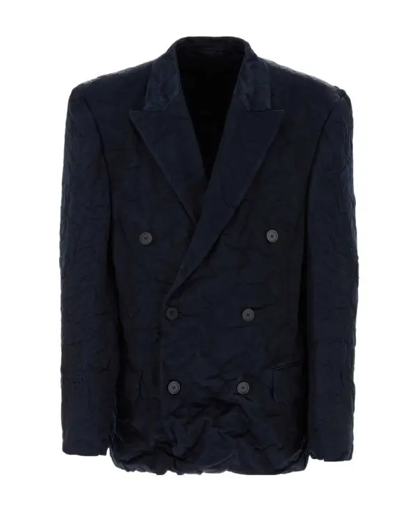 Balenciaga Creased Effect Blazer
