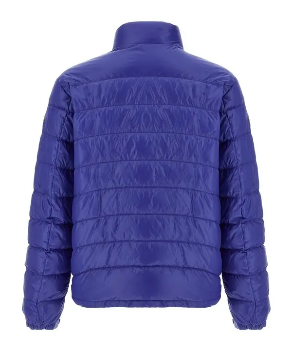 Moncler Galeso Logo Patch Zip-up Jacket