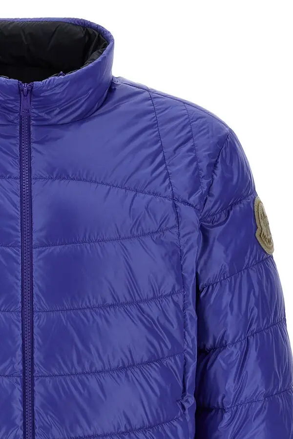 Moncler Galeso Logo Patch Zip-up Jacket