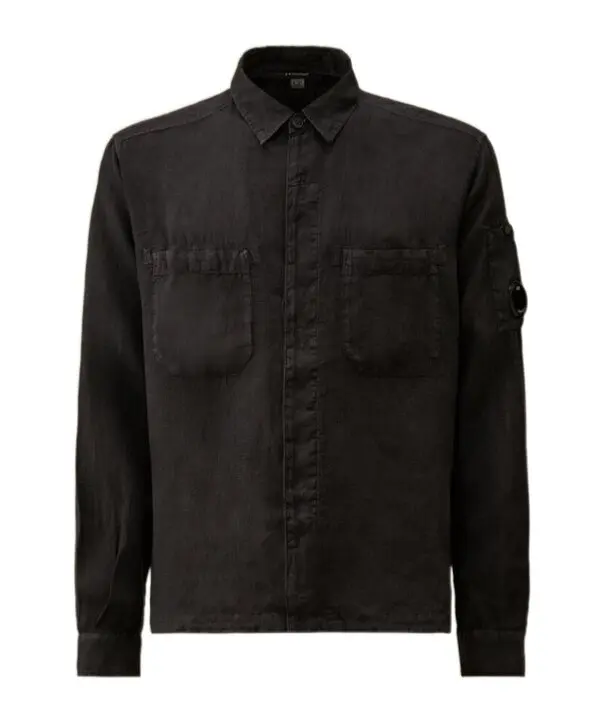C.P. COMPANY Lino Patch-pocket Shirt