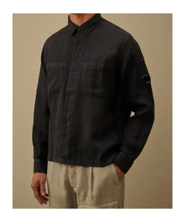 C.P. COMPANY Lino Patch-pocket Shirt