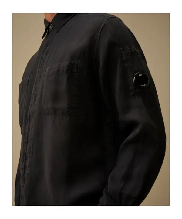 C.P. COMPANY Lino Patch-pocket Shirt