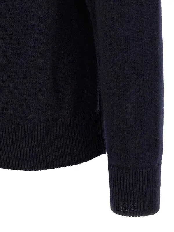 ZANONE Crewneck Knitted Jumper - Blue