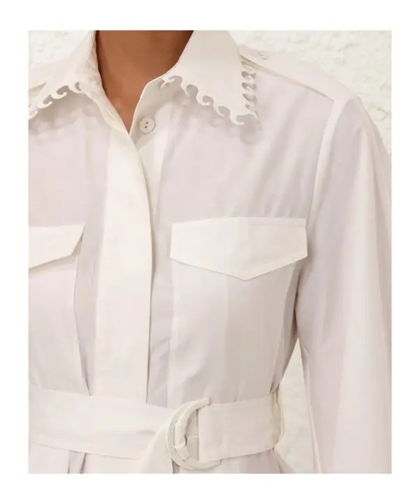 Zimmermann Illuminate Utility Mini Dress