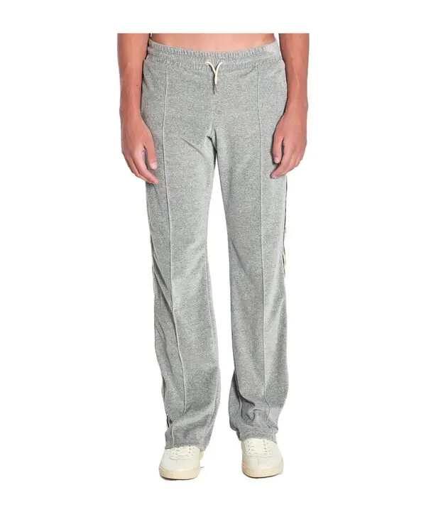 Celine Tracksuit Pants In Velvet Cotton - Grey