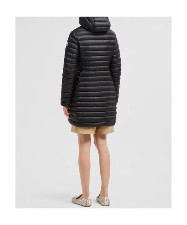 Moncler Igelong Hooded Long Down Jacket