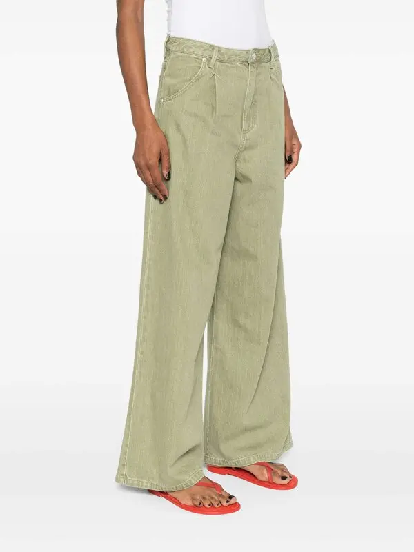 Officine Générale Moena High-rise Wide Leg Jeans