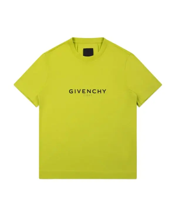 Givenchy Logo Printed Crewneck T-shirt - Green