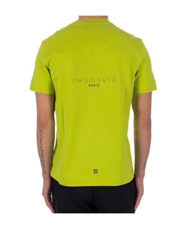 Givenchy Logo Printed Crewneck T-shirt - Green