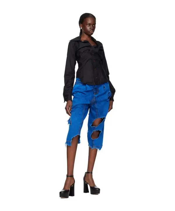 VIVIENNE WESTWOOD Drunken Draped Shirt