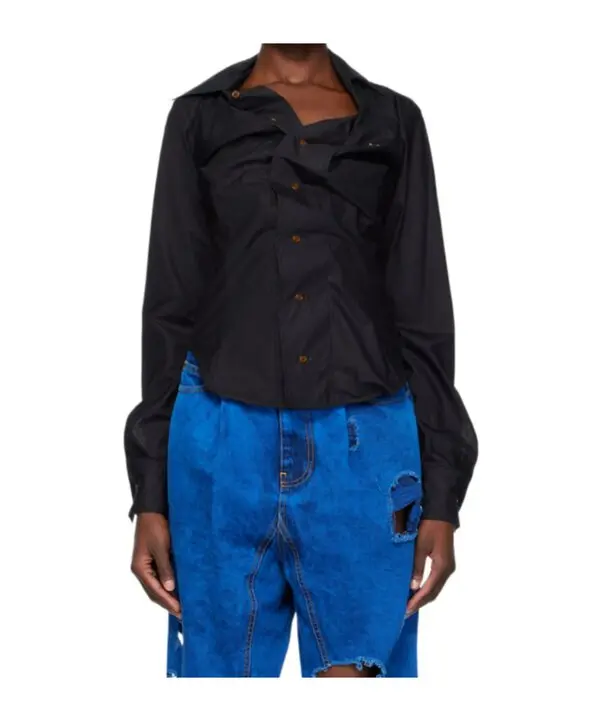 VIVIENNE WESTWOOD Drunken Draped Shirt
