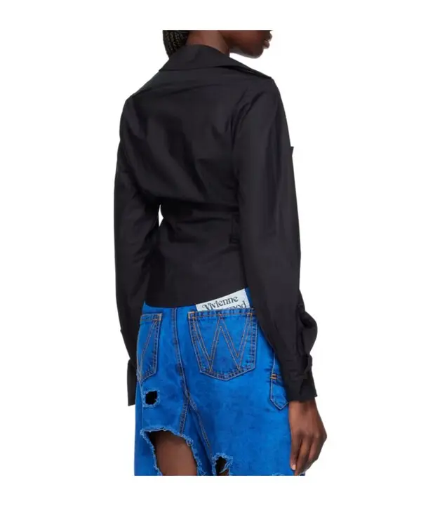 VIVIENNE WESTWOOD Drunken Draped Shirt