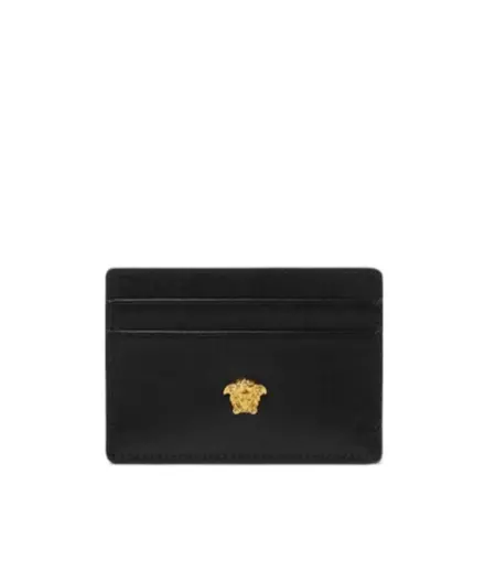 Versace La Medusa Card Holder - Black
