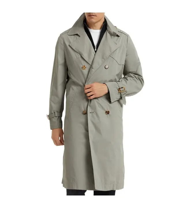 Brunello Cucinelli Lightweight Water-resistant Techno Unlined Trench