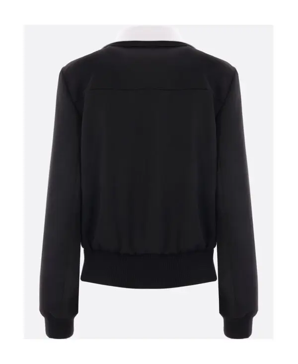 Prada Embellished Button-up Bomber Jacket