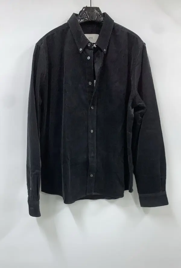 AMI Paris De Coeur Button Down Shirt