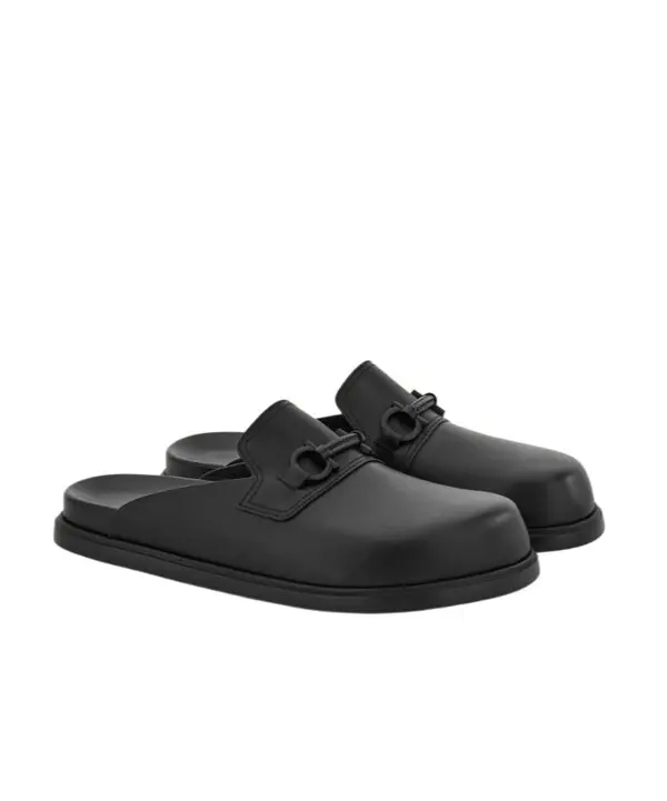 FERRAGAMO Gancini Ornament Mule