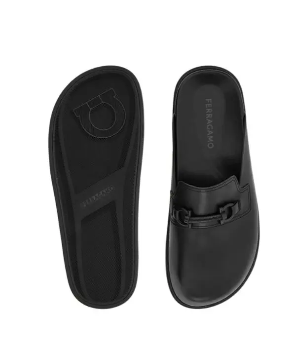 FERRAGAMO Gancini Ornament Mule