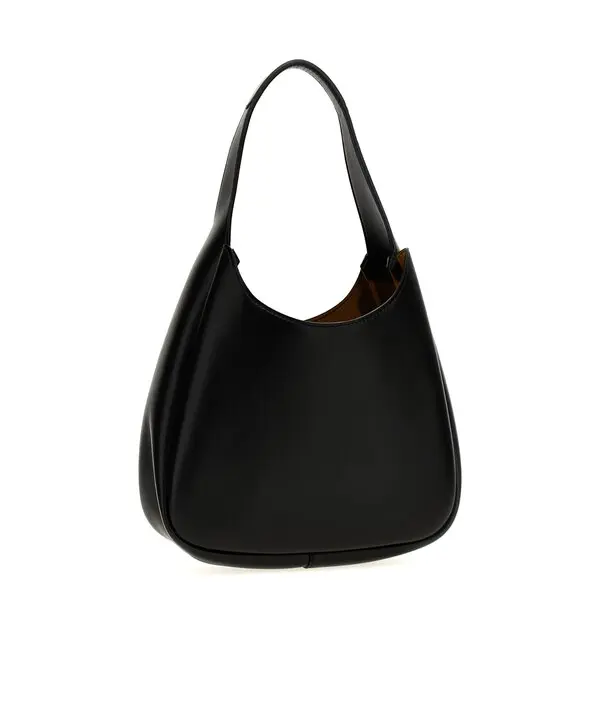 Stella McCartney Logo Perforated Hobo Bag