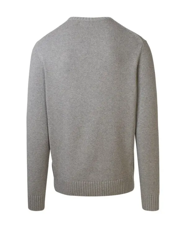 Polo Ralph Lauren Crewneck Jumper With Embroidered Pony - Gray