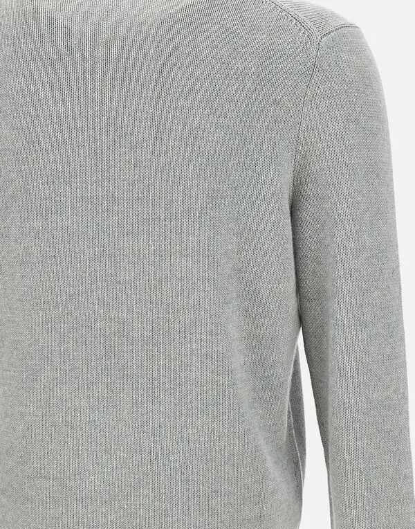Polo Ralph Lauren Crewneck Jumper With Embroidered Pony - Gray