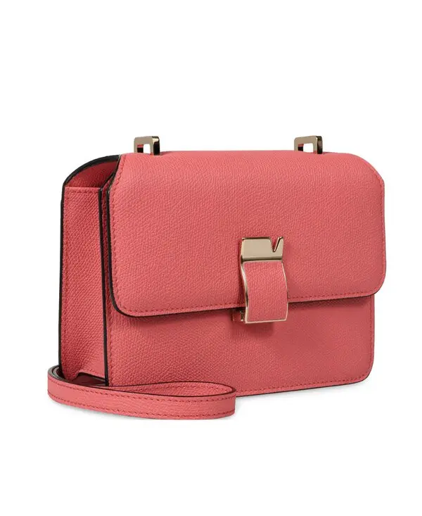 VALEXTRA Nolo Mini Crossbody Bag - Nude
